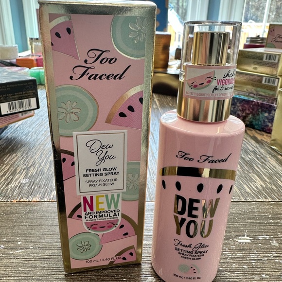 Too Faced | Makeup | Too Faced Dew You Setting Spray | Poshmark